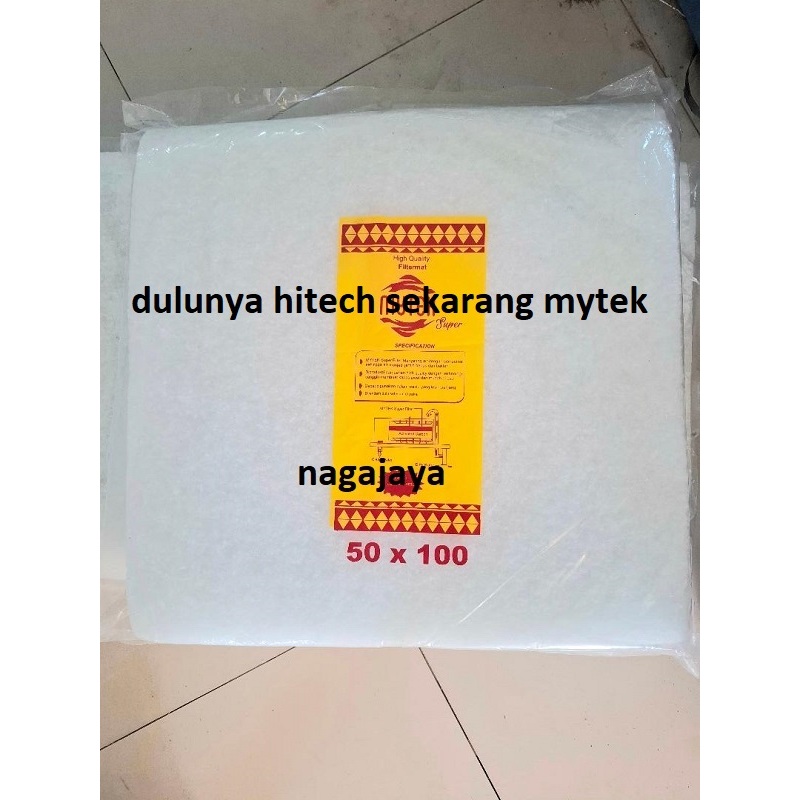 Jual kapas mytek hitech 50 x 100 cm busa hitech mytek kapas filter ...
