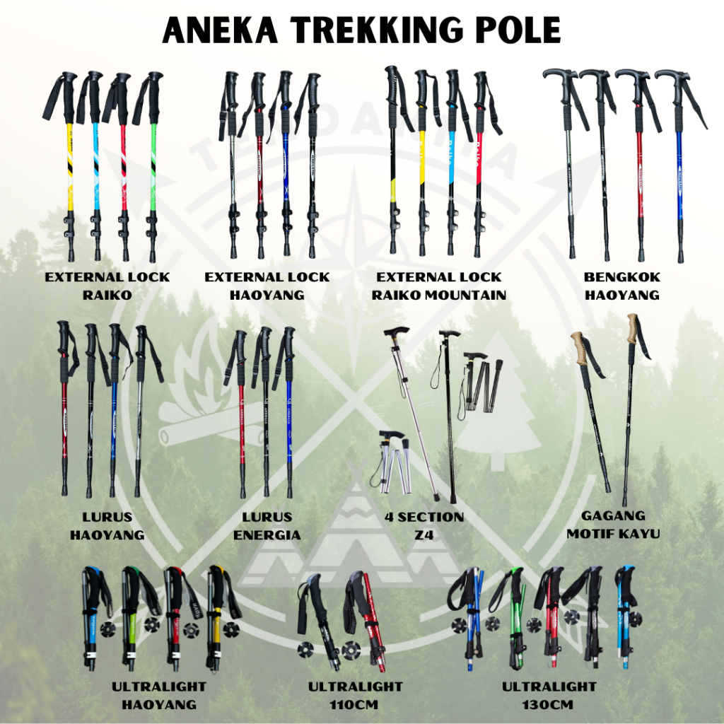 Jual -ANEKA Trekking Pole | Naturhike | Taffsport | Tongkat Trekking ...