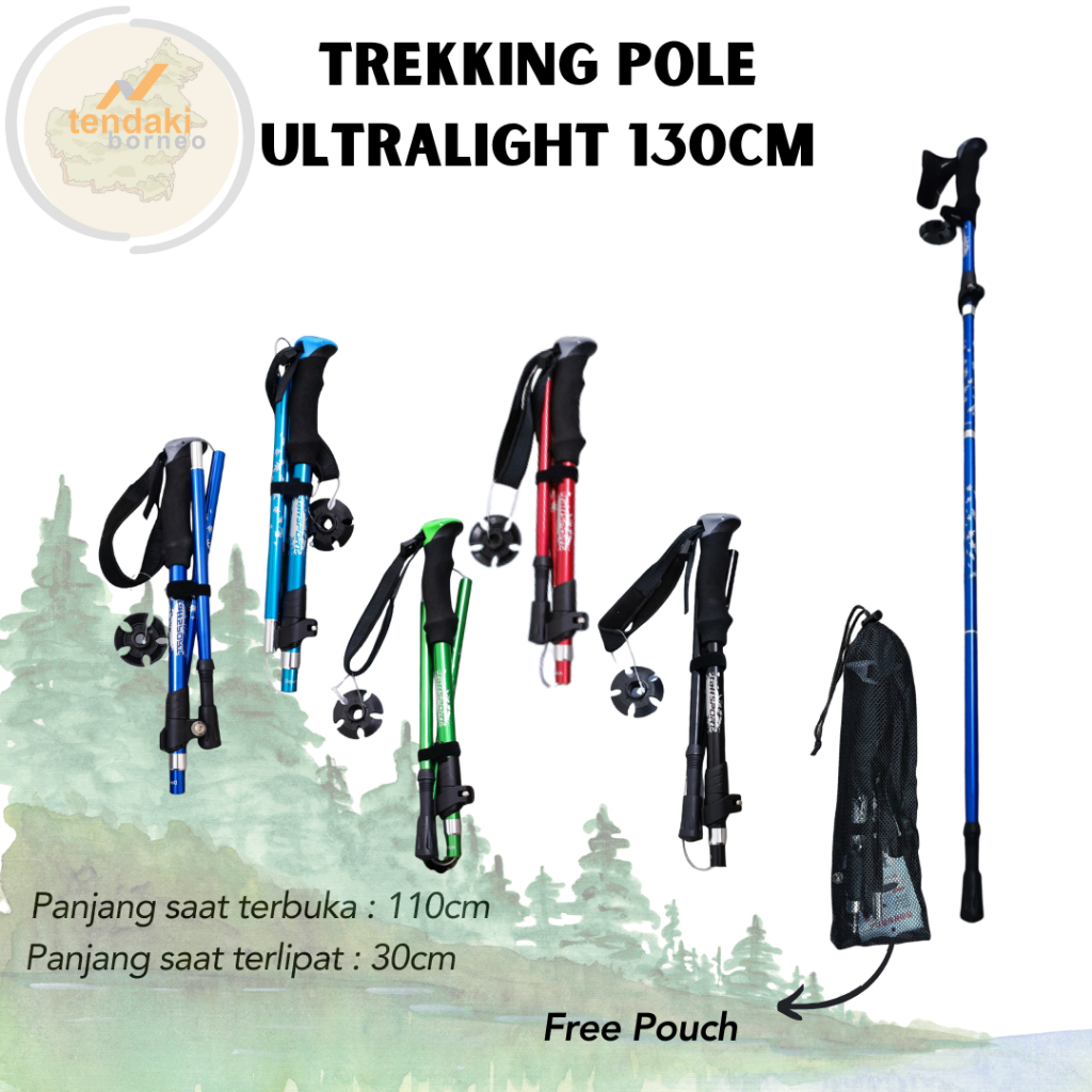 Jual -Trekking Pole Ultralight Taffsport 101-TF13 | Naturhike ...