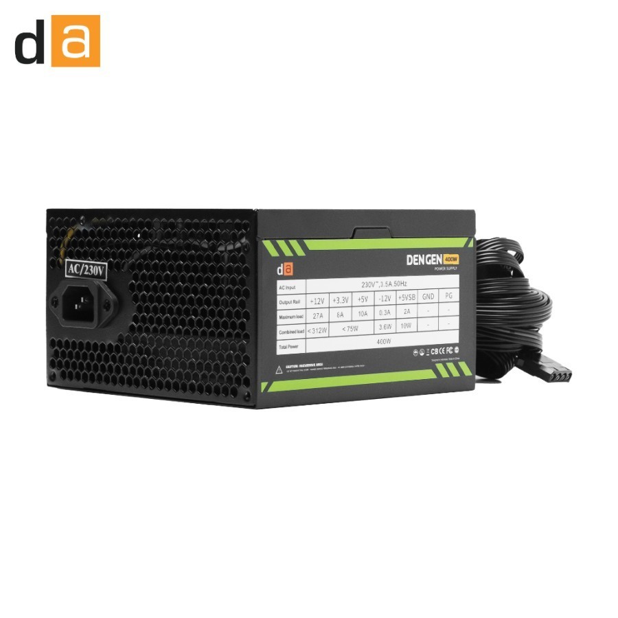 Jual PSU Digital Alliance 400W Gaming Power Supply Komputer CPU Kantor ...
