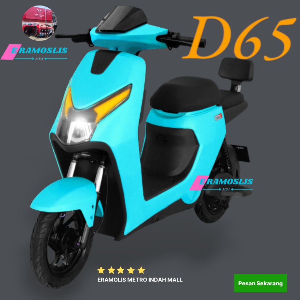 Jual Terbaru Sepeda Listrik Uwinfly D65 40-45 km/ jam 48/12 | Shopee Indonesia