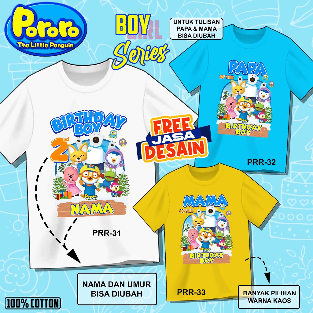 Jual kaos ulang tahun anak kaos ulang tahun couple family kaos ultah ...