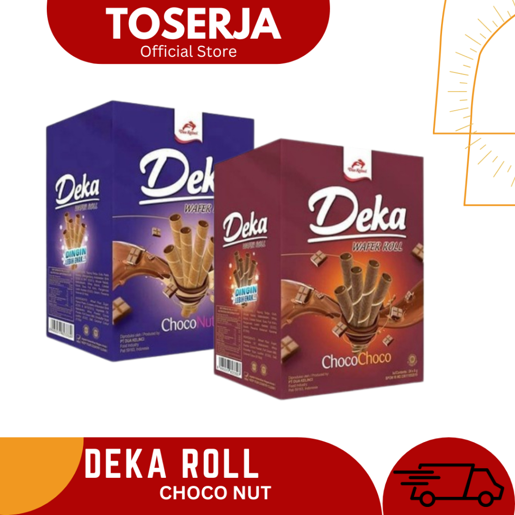 Jual DEKA Wafer Roll / Deka Wafer Roll | Shopee Indonesia