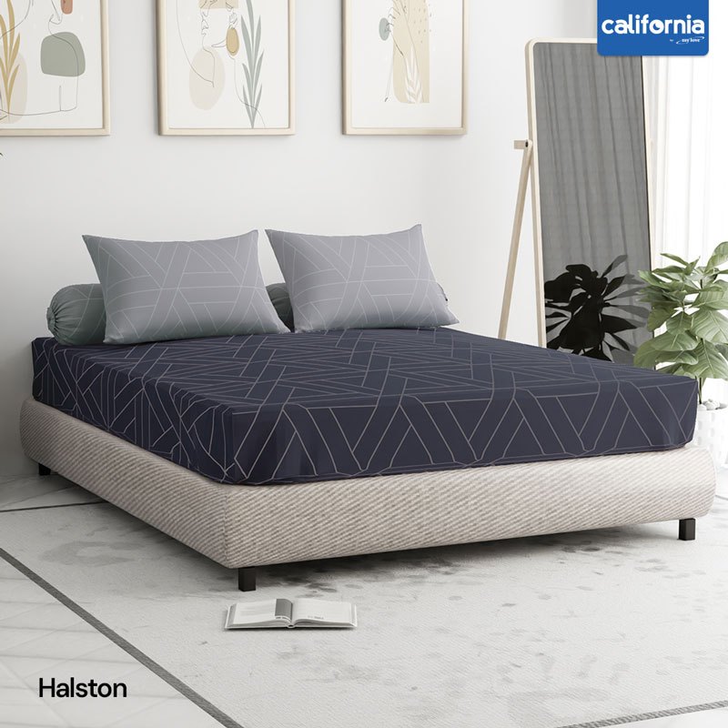 Jual CALIFORNIA Sprei Fitted Halston | Shopee Indonesia