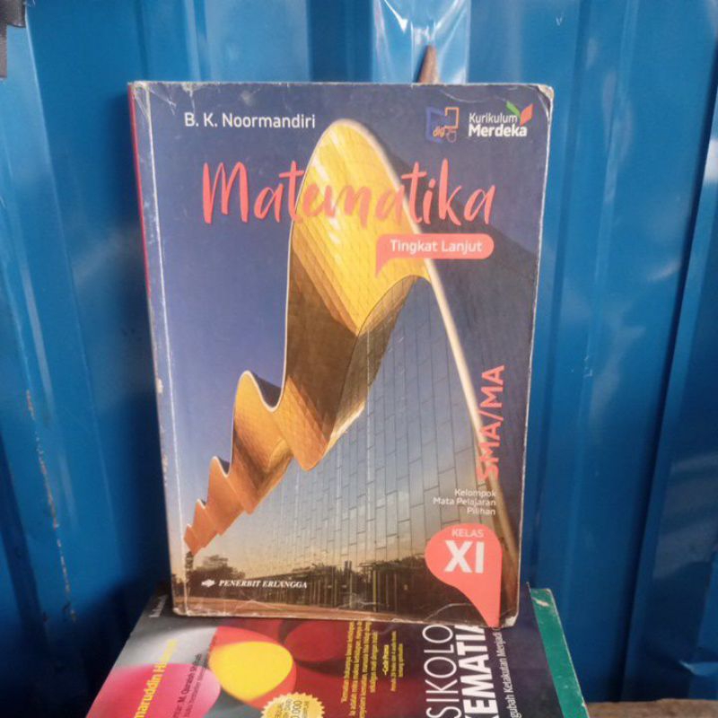 Jual Original bekas Matematika kelas 11 tingkat lanjut Kurikulum Merdeka Erlangga | Shopee Indonesia