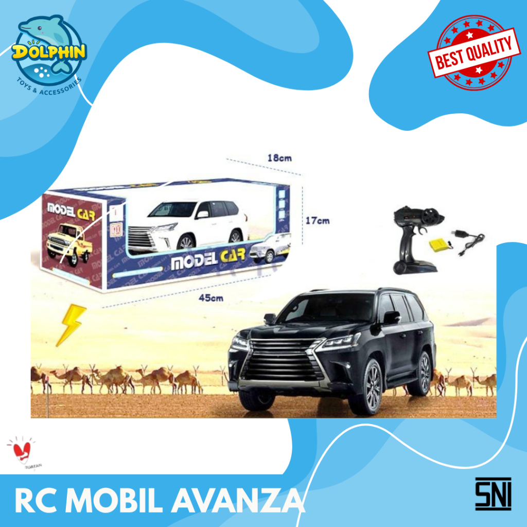 Jual Mobil Remot R/C Avanza – Mainan Anak Remote Control, Baterai Cas ...