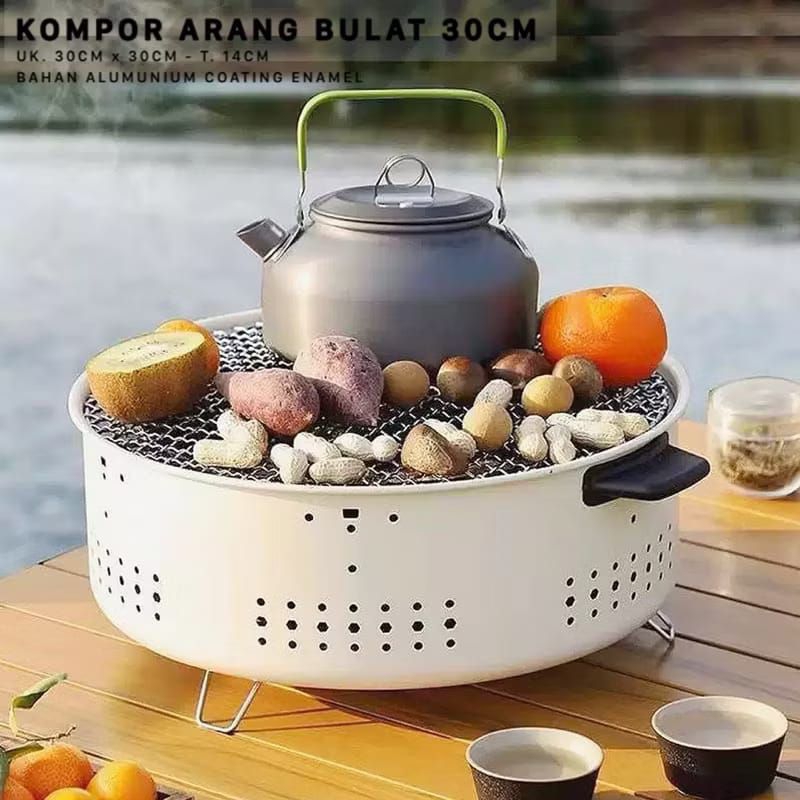 Jual kompor arang bulat 30cm | Shopee Indonesia
