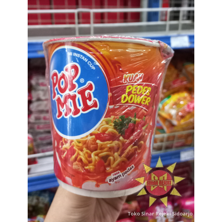 Jual Pop Mie Pedes Dower Kuah Rasa Ayam Pedas 75 gram | Shopee Indonesia