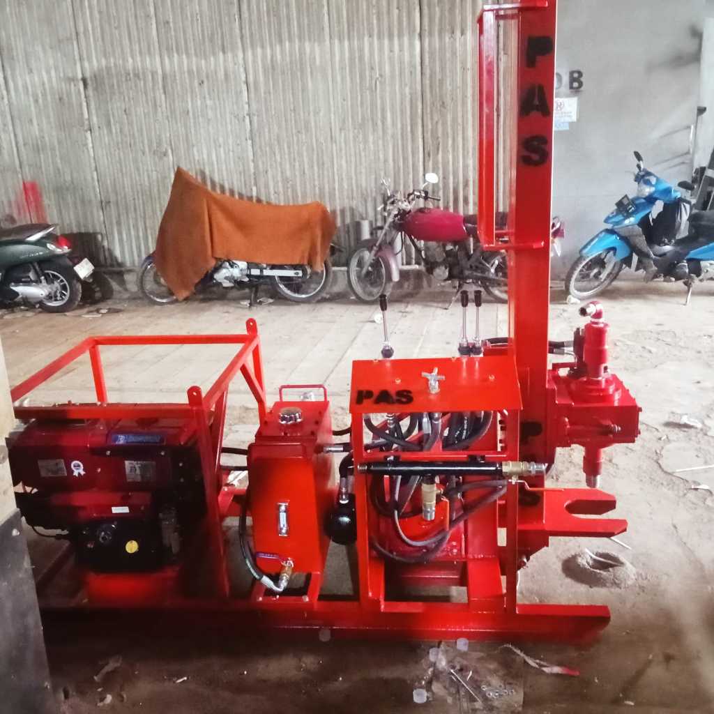 Jual Mesin bor jacro 100 tipe boom untuk bor eksplorasi geoteknik bor ...