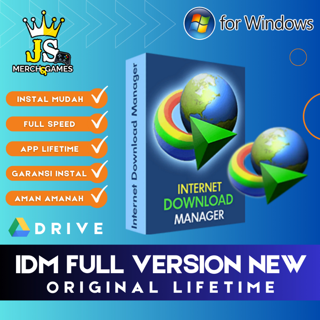 Jual ( TERBARU ) IDM ORIGINAL LIFETIME | Internet Download Manager ...