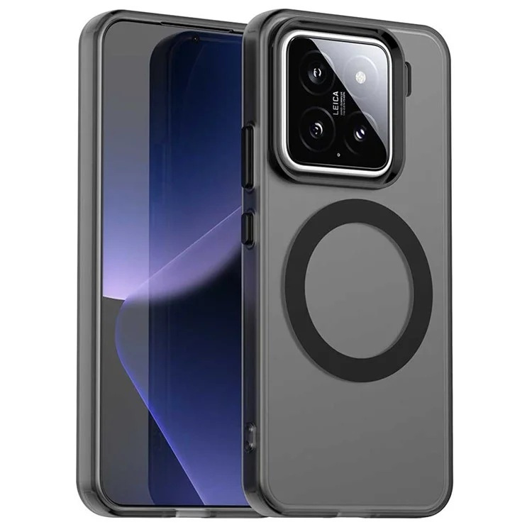 Jual Vision Mag Armor Case Xiaomi 15 - Acrylic Clear Casing PC TPU Soft ...