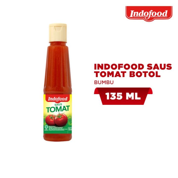 Jual Indofood Saos Tomat Botol 135ml - Sayur Segar Instan Malang ...