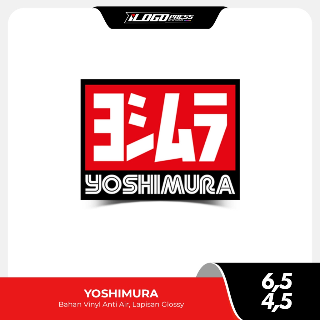 Jual YOSHIMURA - Sticker Motor Racing Herex Bahan Vinyl Premium Anti ...