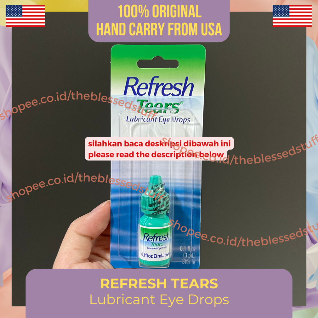 Jual Refresh Tears Lubricant Eye Drops Tetes Mata Refresh Sejenis ...