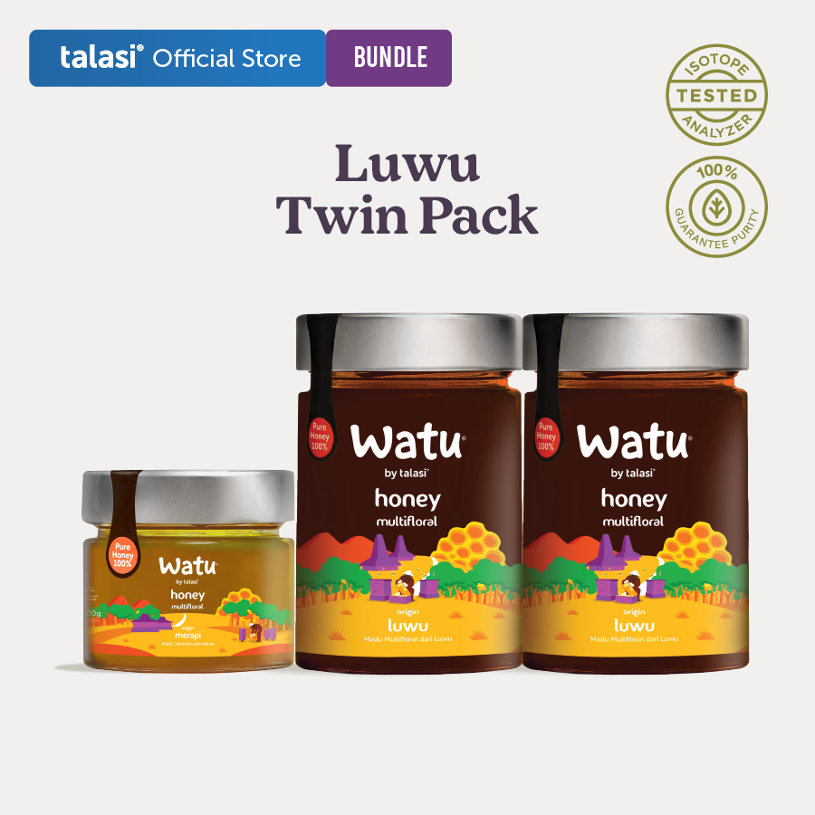 Jual Luwu Twin Pack - Complimentary Merapi, Watu Honey Bundle | Shopee ...