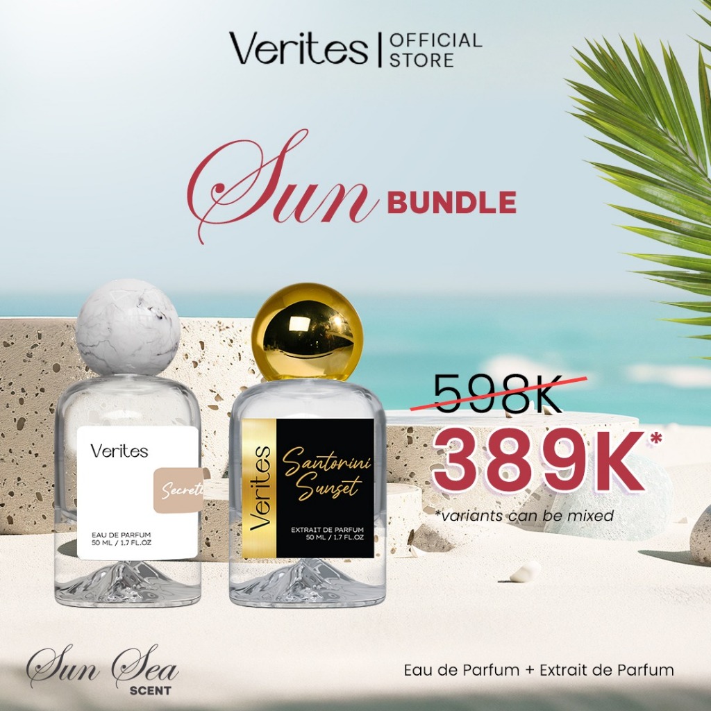 Jual Sun Bundle 2pcs (Eau de Parfum 50ml + Extrait de Parfum 50ml ...