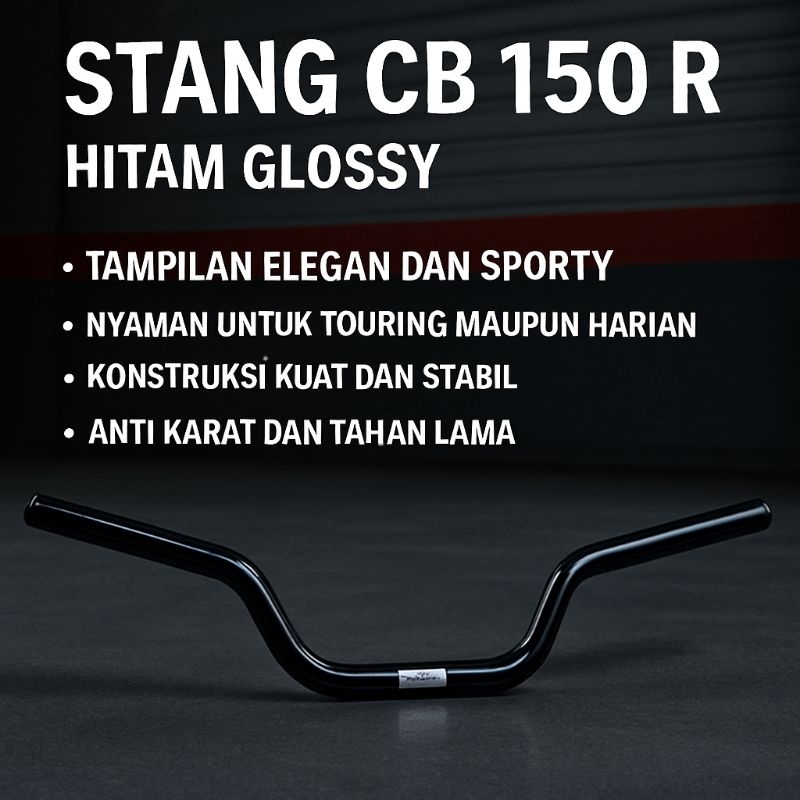 Jual Stang CB 150R – Hitam Glossy | Besi Kokoh & Stylish | Shopee Indonesia
