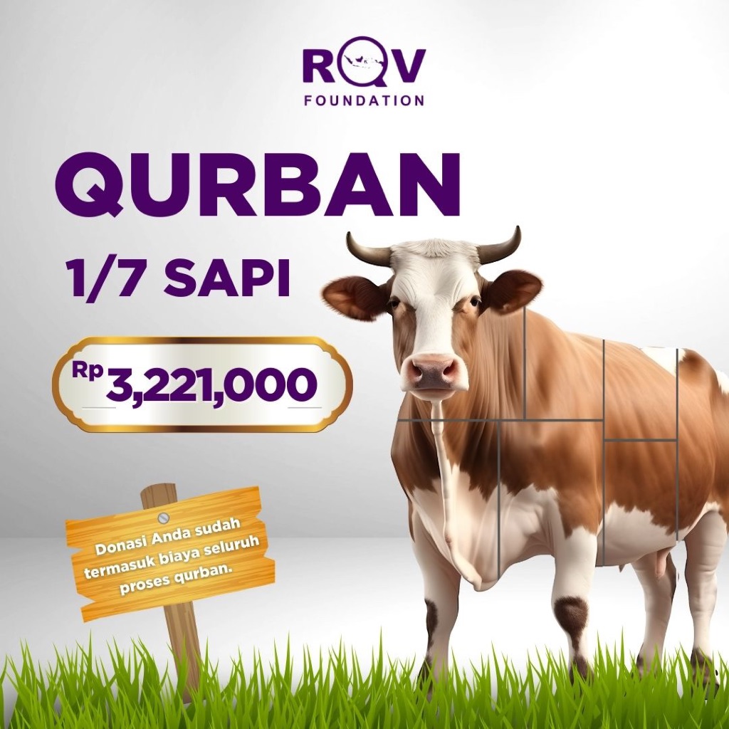 Jual Patungan Qurban 1/7 Sapi-untuk Duafa & Yatim Pelosok Negeri ...