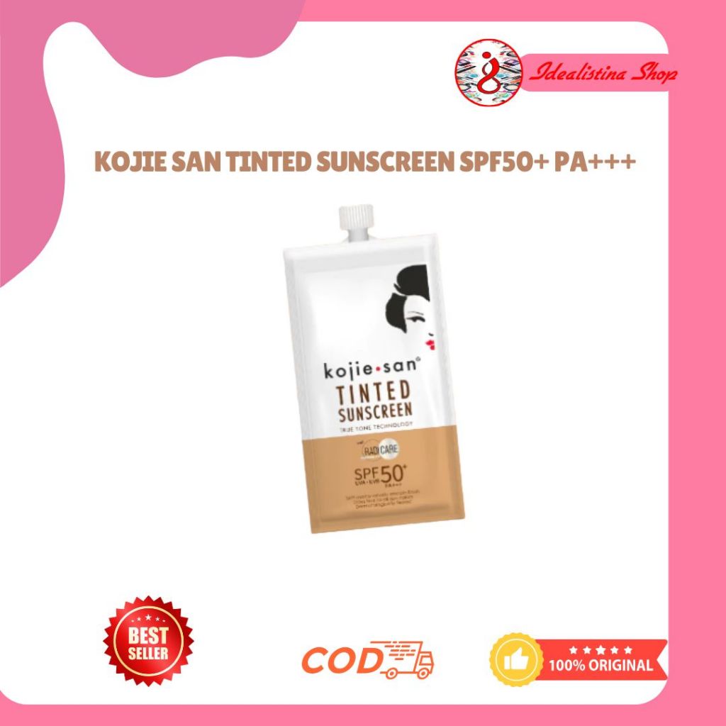 Jual KOJIE SAN Tinted Sunscreen SPF50+ PA+++ | Shopee Indonesia