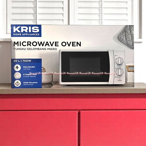 Jual Kris Microwave White 20L Alat Menghangatkan Memanaskan Memasak ...