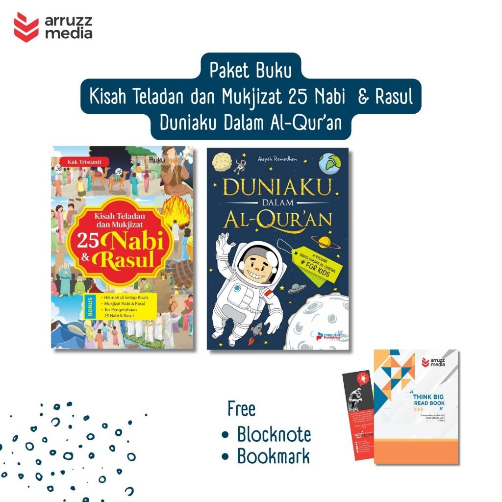 Jual Paket Buku Kisah Teladan & Mukjizat 25 Nabi & Rasul dan Duniaku dalam Al-Quran | Shopee ...