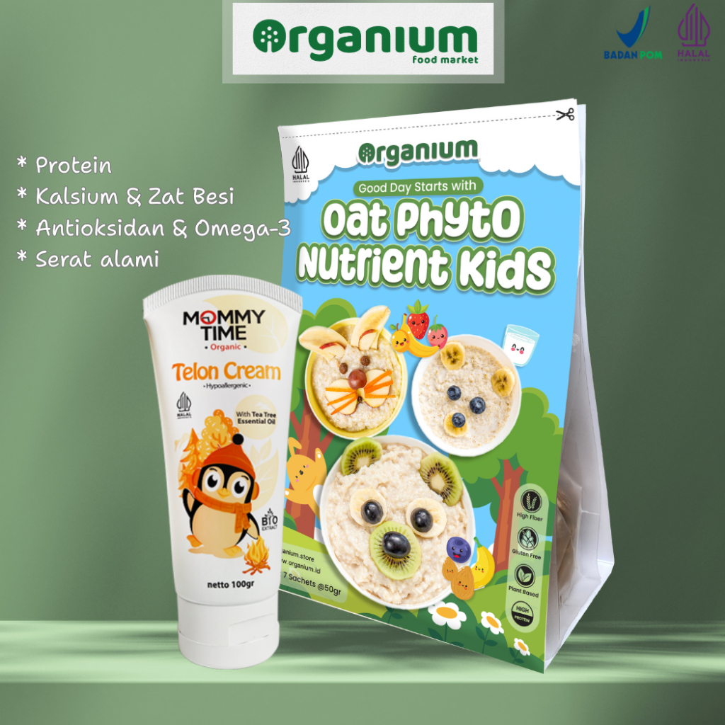 Jual Paket Bundling Organium Oat Phyto Nutrients Kids Sereal Gandum ...