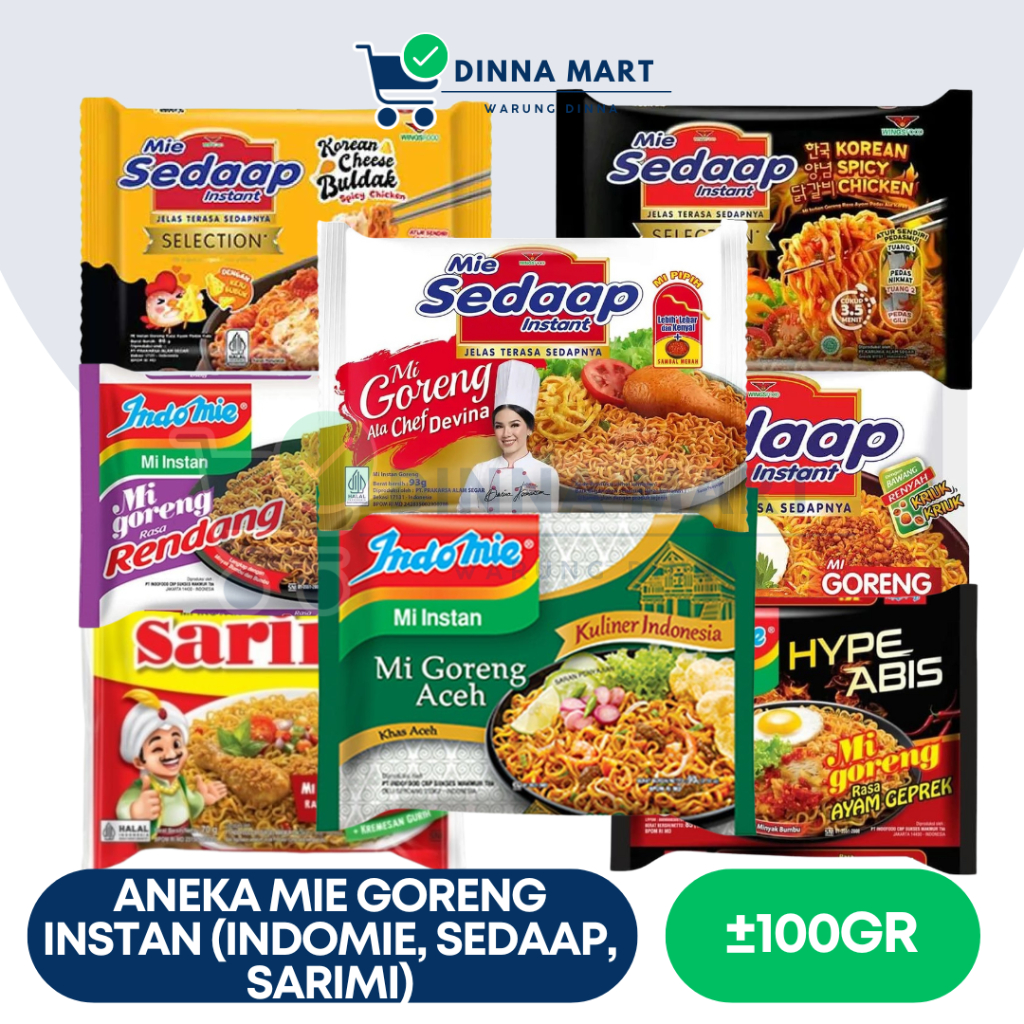Jual (BARU! INDOMIE BANGLADESH) Aneka Mie Goreng Lezat: Indomie, Sedaap ...