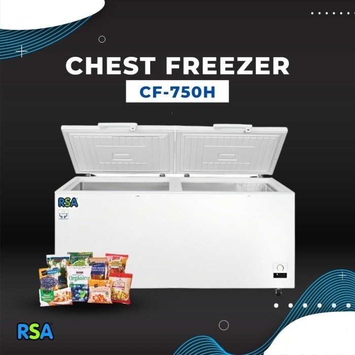 Jual RSA CHEST FREEZER CF-750H Chest Freezer RSA CF-750H / Freezer Box ...