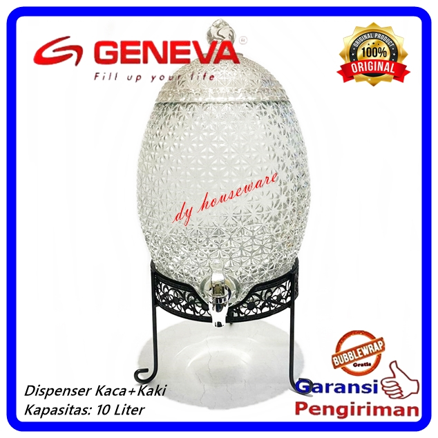 Jual Dispenser Kaca Dengan Kaki Dispenser Nanas 10 Liter Tempat Juice ...