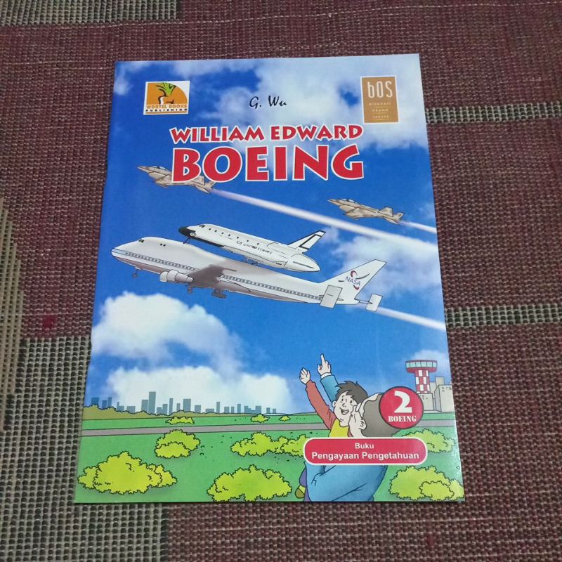 Jual Komik Lebar Biografi Orang Sukses William Edward BOEING (2 BOEING) | Shopee Indonesia