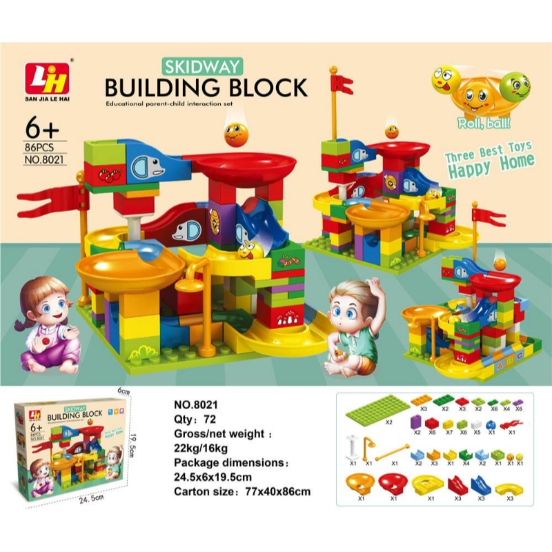 Jual Balok Susun Mainan Anak / Building Block / Lego Block / Mainan ...