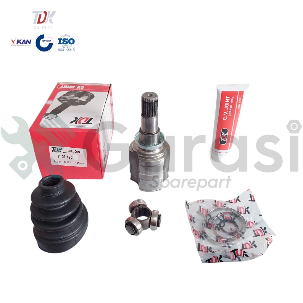 Jual CV JOINT INNER TOYOTA YARIS LAMA GEN 1 BAKPAO GEN2 23X29X34 TDK ORI AS KOKEL KOHEL DALAM ...