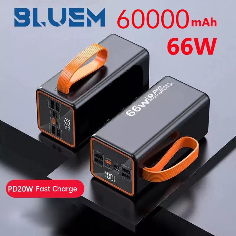 Jual 100000mAh 66W Super Fast Charging Power Bank LED Display Powerbank ...