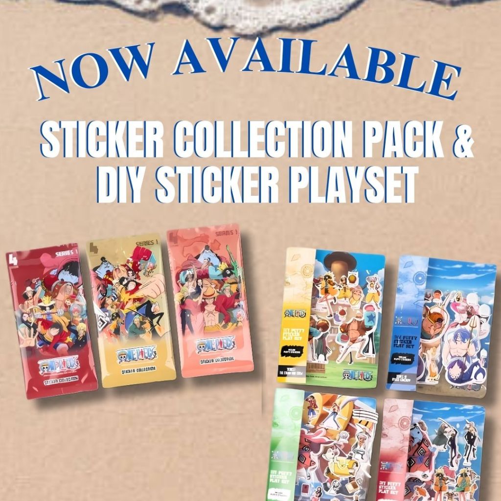 Jual One Piece Sticker Collection Series 1 Booster Pack | Shopee Indonesia