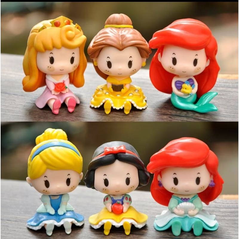 Jual action figure disney Princess chibi topper | Shopee Indonesia