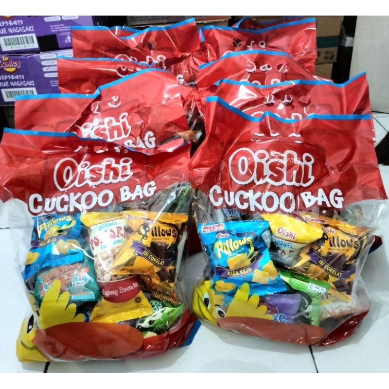 Jual CUCKOO BAG OISHI HAMPERS ISI 10 PACK | Shopee Indonesia