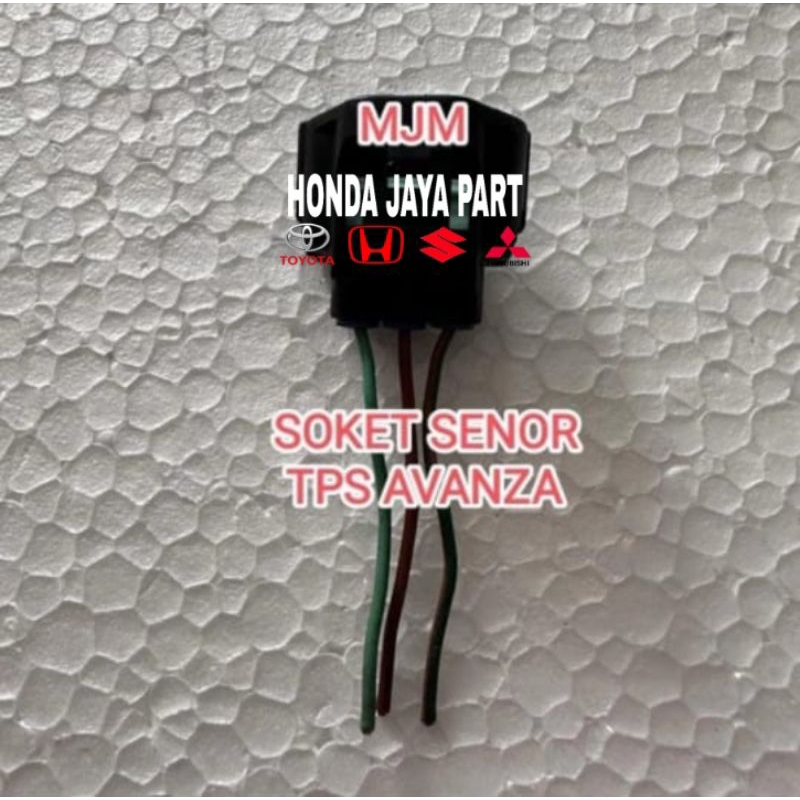 Jual SOKET soket sensor TPS Toyota Avanza xenia rush grandmax original ...