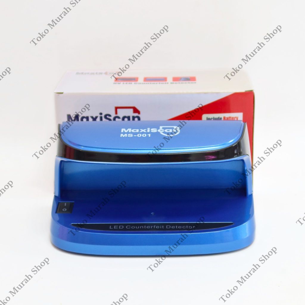 Jual Money Detector Maxiscan MS-001 Lampu UV Deteksi Uang Palsu ...