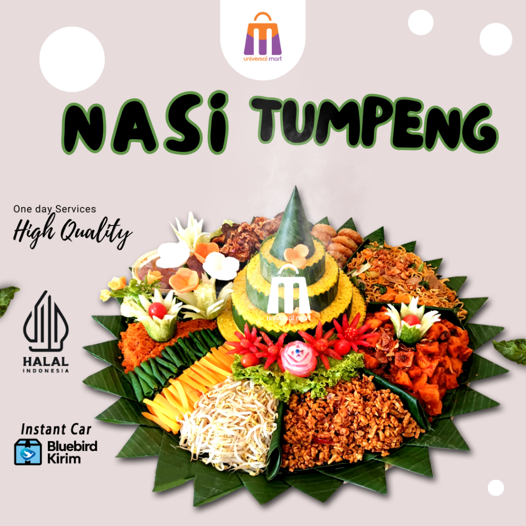Jual Nasi Tumpeng Ukuran Besar Porsi Bervariasi | Shopee Indonesia