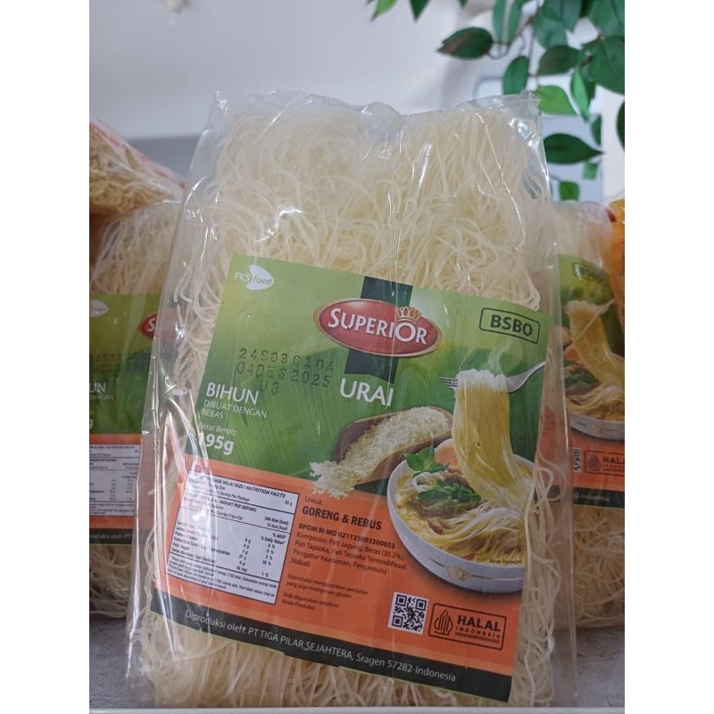 Jual Bihun Beras Superior 195g | Shopee Indonesia