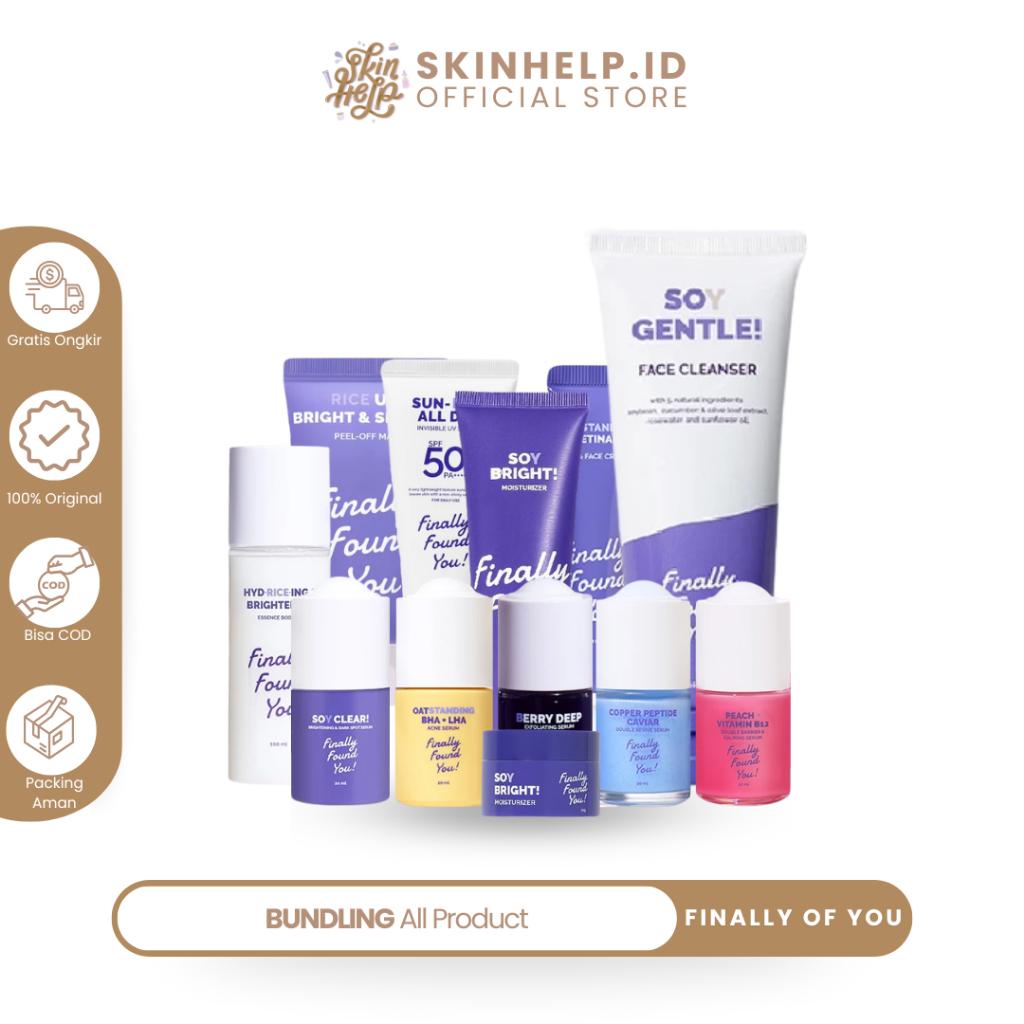 Jual Finally Found You! Bright! Moisturizer | FFY OATstanding Retinal ...