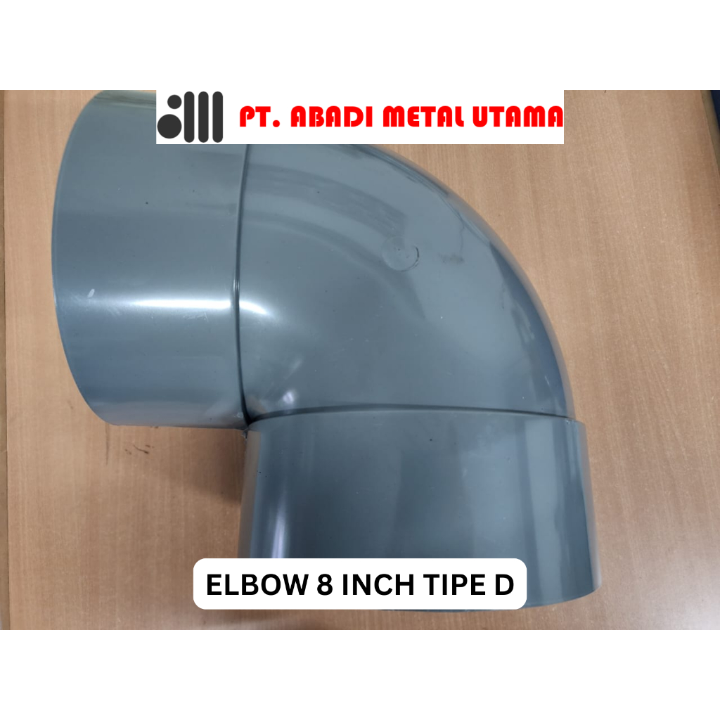 Jual FITTING PVC ELBOW PVC 90 DERAJAT 8 INCH TIPE D MERK LANGGENG ...