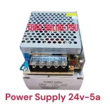 Jual switching power supply psu 24v 5a high quality 24 volt 24 volt 5 ...