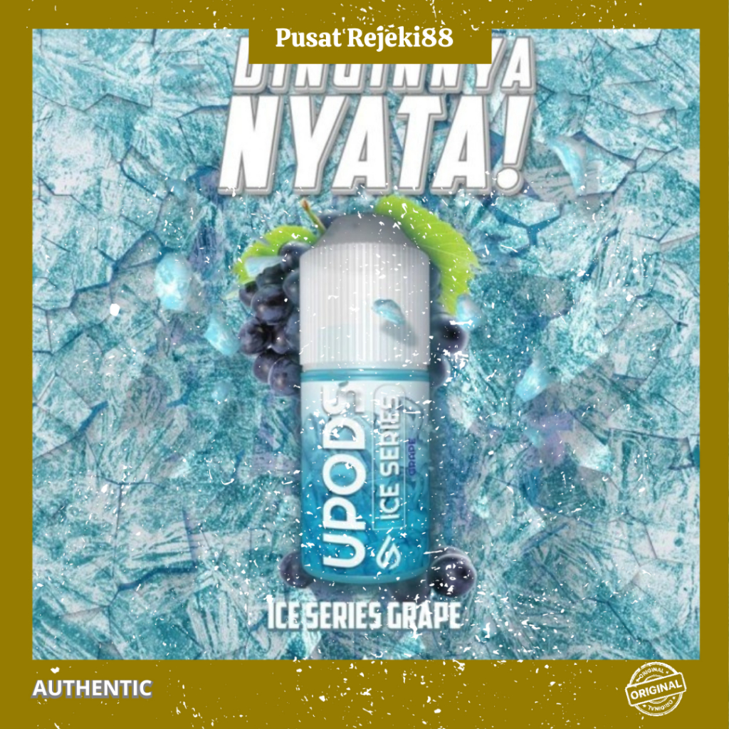 Jual Liquid Upods Series Ice Pods Friendly 10mg 30ml 100% Authentic ...