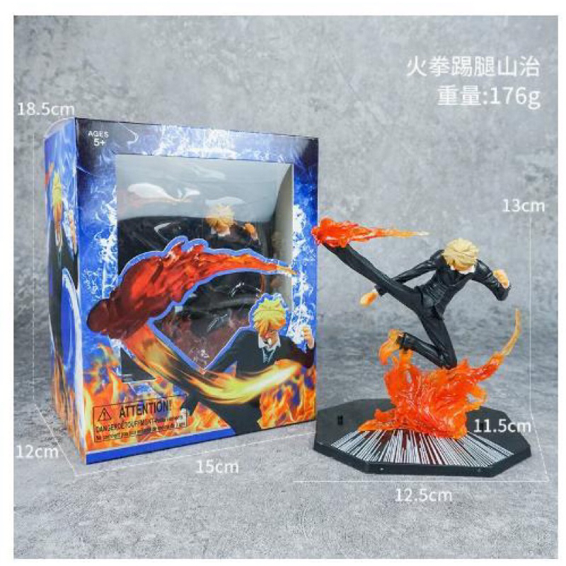 Jual action figure one piece sanji loncat tendangan api | Shopee Indonesia