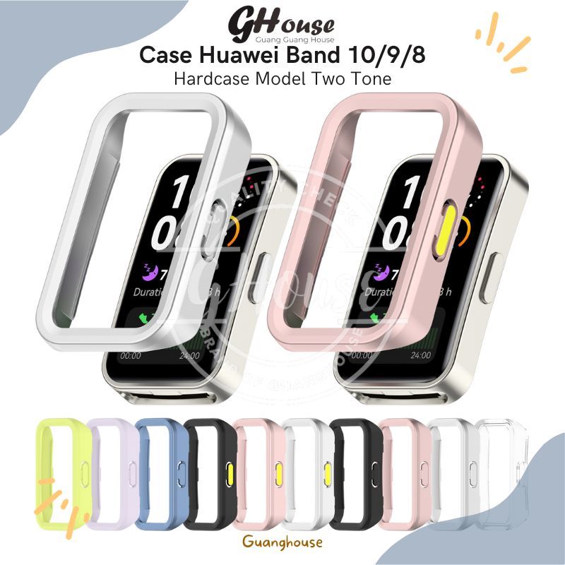 Jual Bumper HardCase Huawei Band 10/9/8 Two Tone Hardcase Huawei Band 9 ...