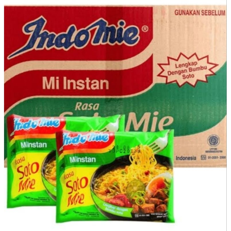 Jual INDOMIE Rasa SOTO MIE 1dus isi 40bungkus | Shopee Indonesia