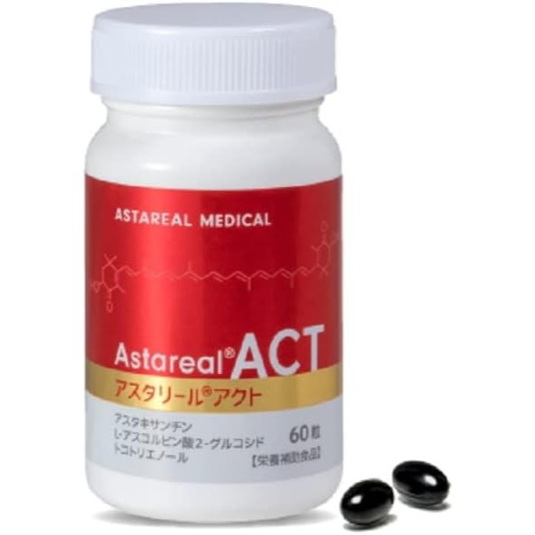 Jual AstaReal ACT Astareal Medical Antioxidant Astaxanthin 60 Capsules ...