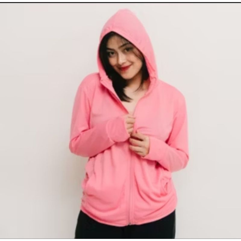 Jual Promo Jaket Wanita Olahraga Mesh Hoodie Outdoor Sun Protection Anti UV UPF50+ 100%Original ...