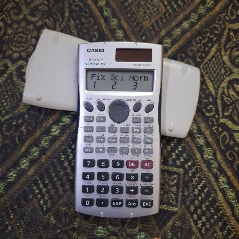 Jual Casio fx-3650P SUPER-FX Scientific Calculator bekas fungsi normal | Shopee Indonesia